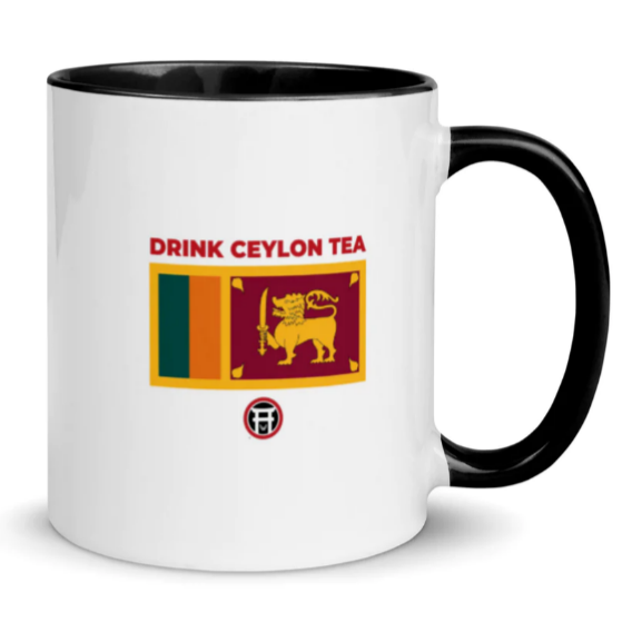 Drink Ceylon Tea Colored Inside Mug – Rakkasan Tea Company